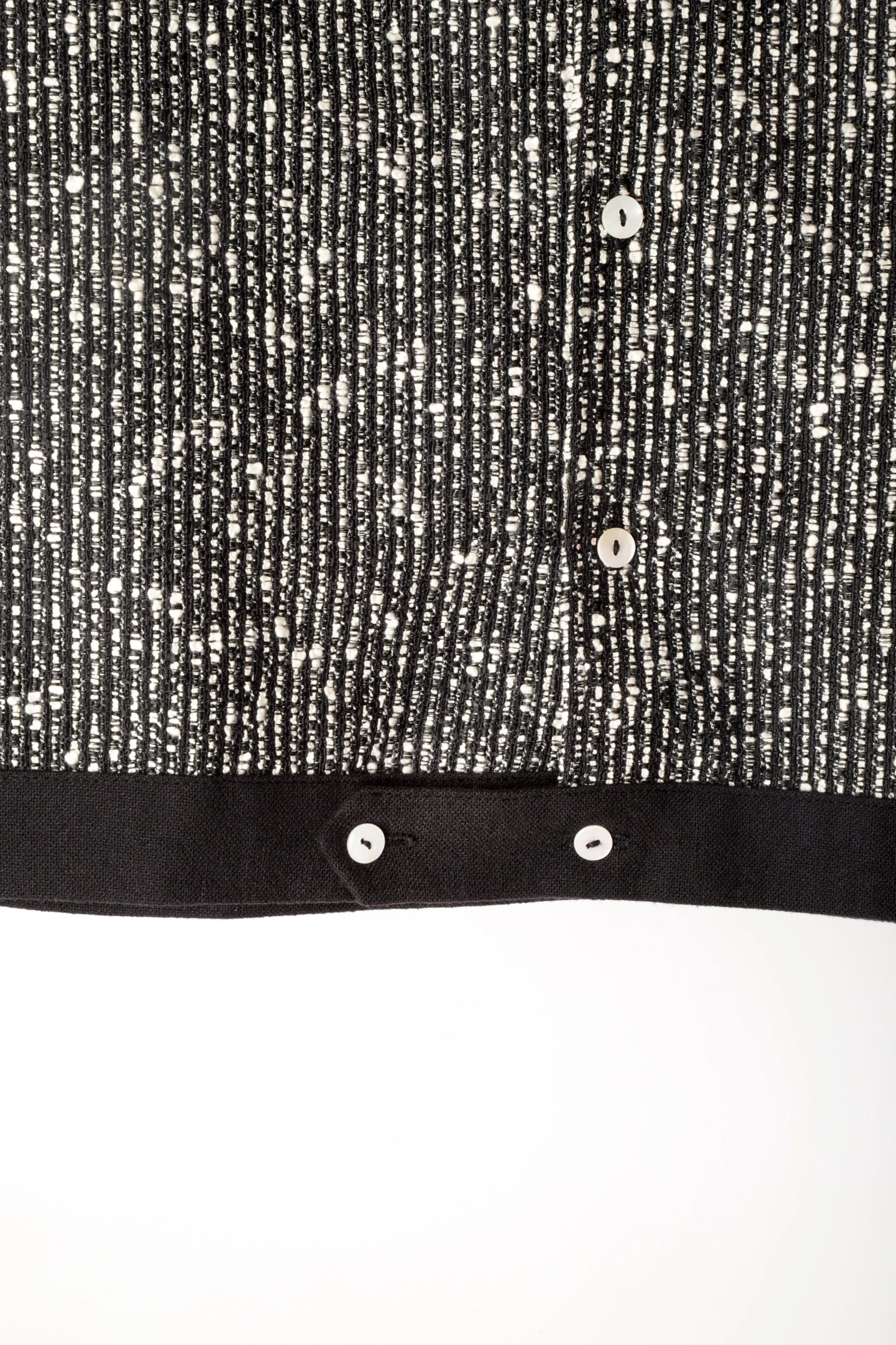 Black & white textured stripe panel shirt – Scott Fraser Collection