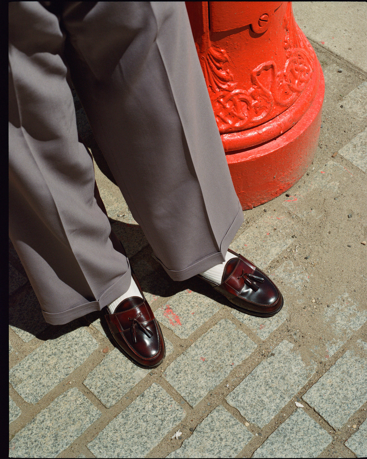Wide boy trousers – Scott Fraser Collection